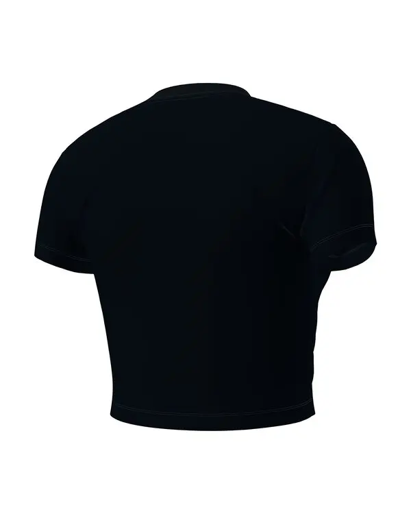 Nike Chill Knit Cropped T-shirt - Black