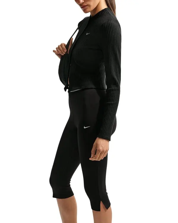 Nike Chill Jersey Tight High Rise Capri Leggings