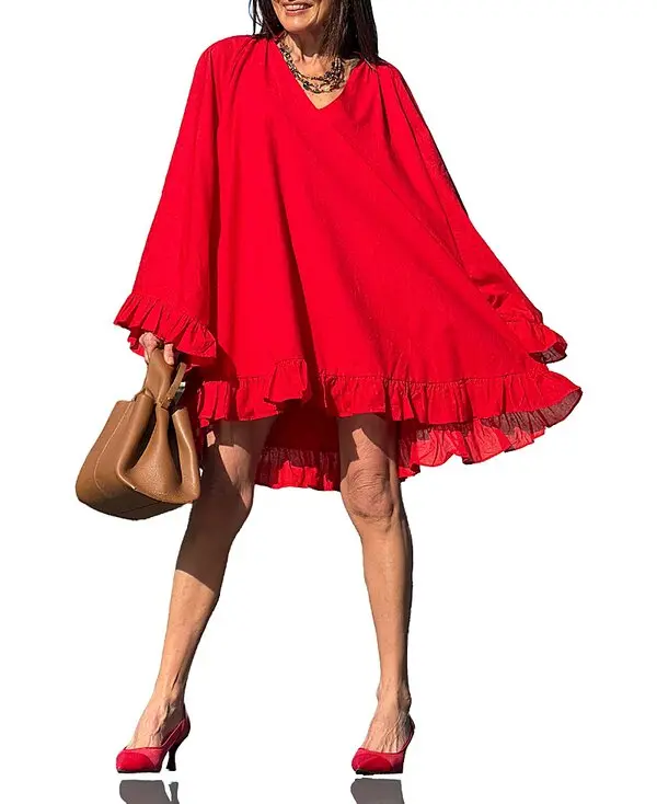 MARIELLE STOKKELAAR Camille Wide Sleeve Dress