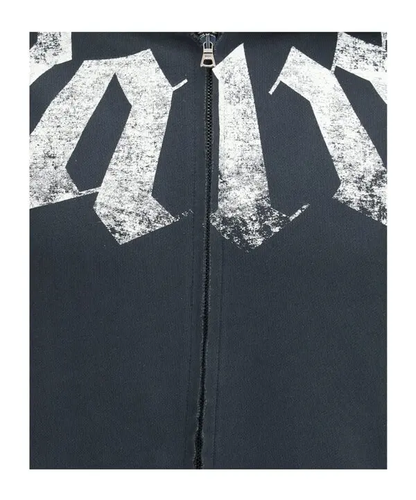 Palm Angels Zip-up Hoodie