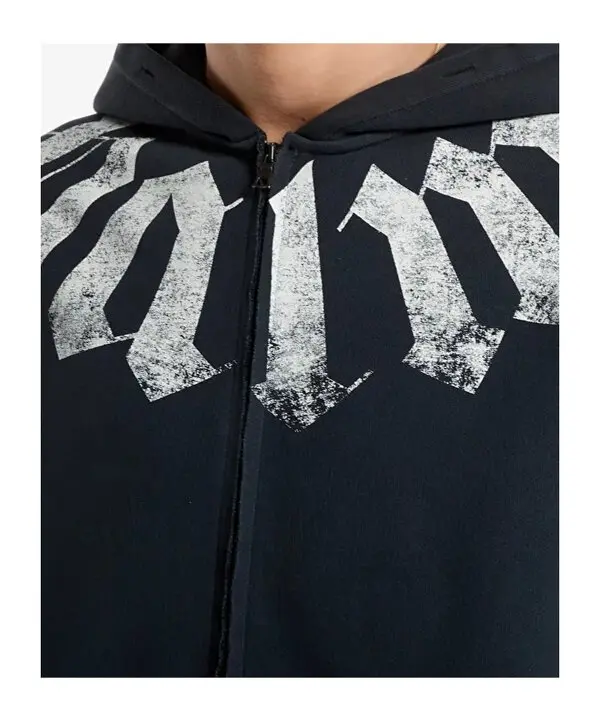 Palm Angels Zip-up Hoodie