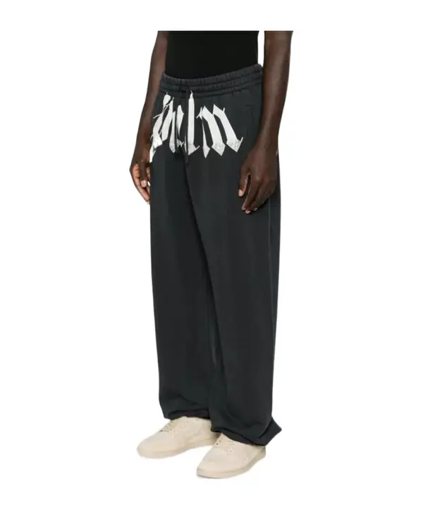 Palm Angels Drawstring Casual Pants