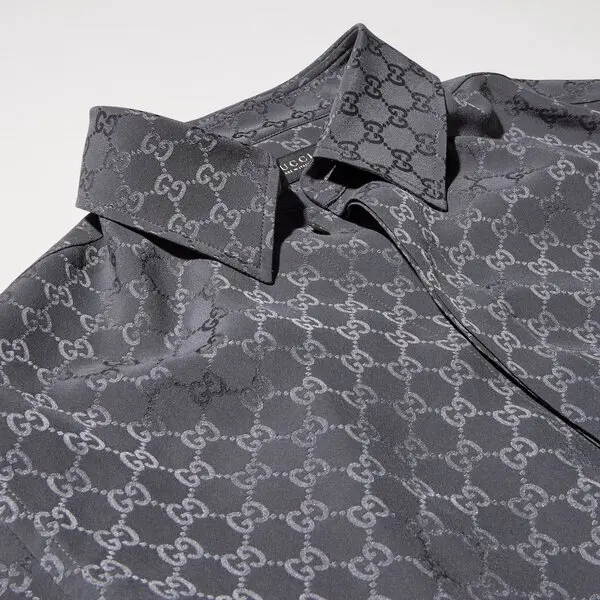 Gucci Gg Jacquard Shirt