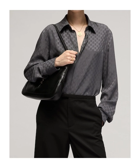 Gucci Gg Jacquard Shirt