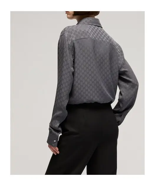 Gucci Gg Jacquard Shirt
