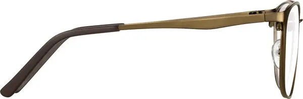 Zenni Square Glasses Flex Titanium Full Rim Frame
