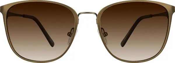 Zenni Square Glasses Flex Titanium Full Rim Frame