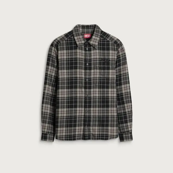 DIESEL® Stone Washed Check Shirt