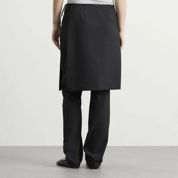 ST. AGNI Wool Sarong Pants