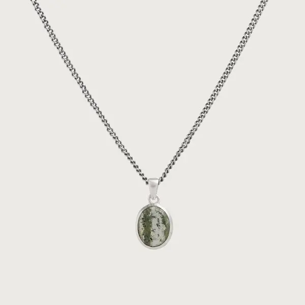 SERGE DENIMES Camouflage Necklace - Silver