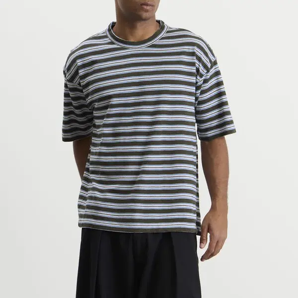 You Must Create Rapport Stripe Triple T-shirt