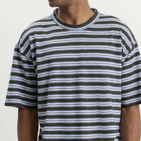 You Must Create Rapport Stripe Triple T-shirt