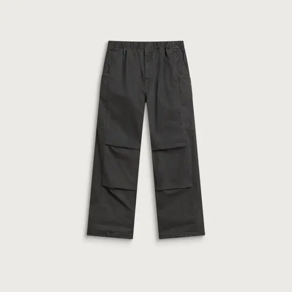 SNOW PEAK Pigment Washed Trousers - Charcoal
