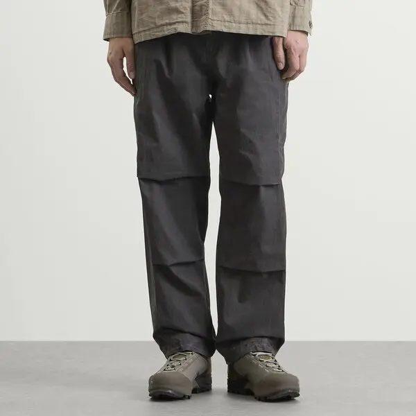 SNOW PEAK Pigment Washed Trousers