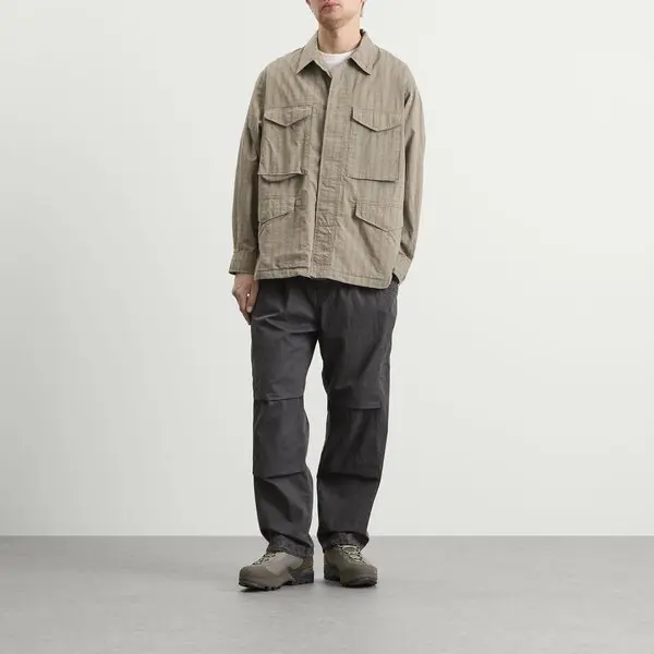 SNOW PEAK Pigment Washed Trousers