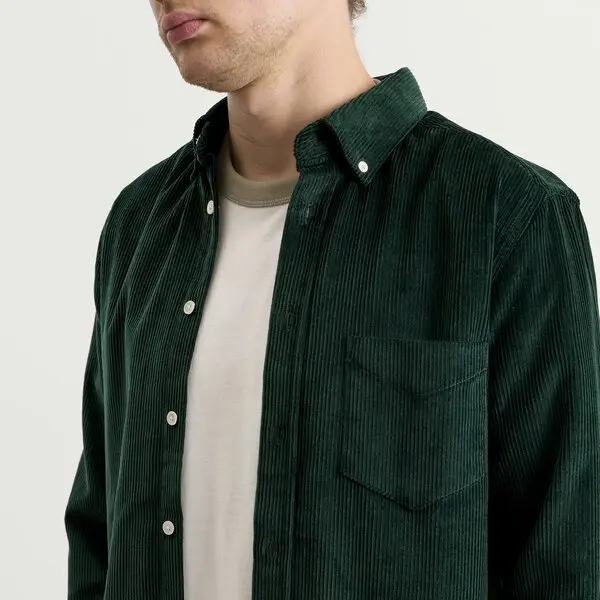 Portuguese Flannel Lobo Button Down Corduroy Shirt