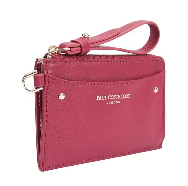Paul Costelloe Zyrah Leather Purse - Red