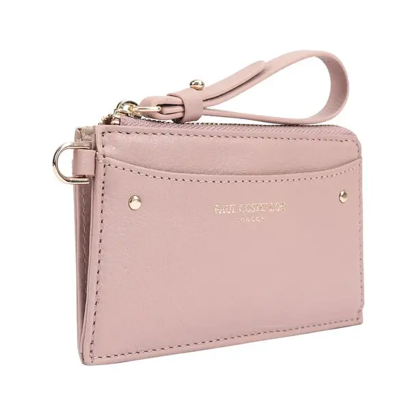 Paul Costelloe Zyrah Leather Purse - Pink