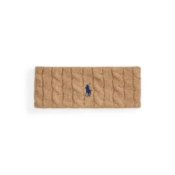 Ralph Lauren Cable-knit Wool-cashmere Headband