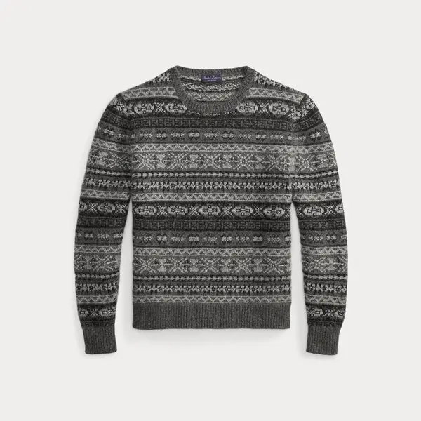 Ralph Lauren Fair Isle Cashmere-blend Sweater