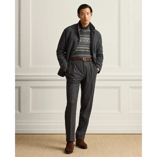 Ralph Lauren Fair Isle Cashmere-blend Sweater