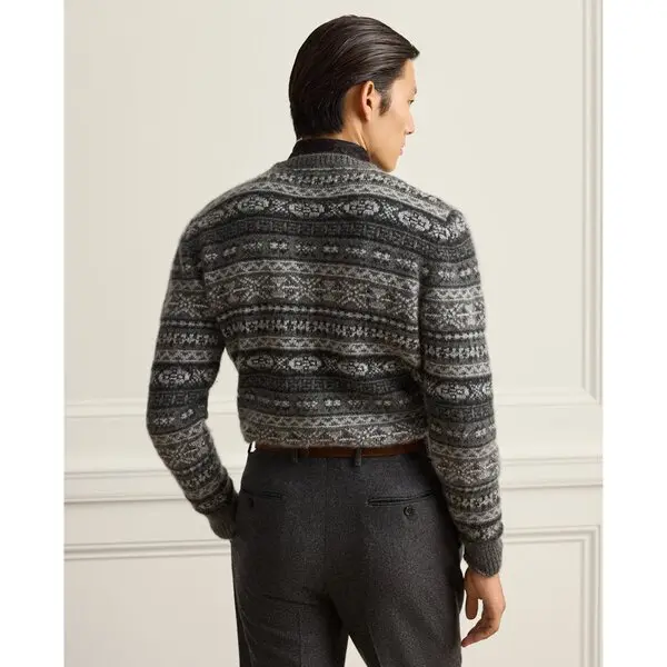 Ralph Lauren Fair Isle Cashmere-blend Sweater
