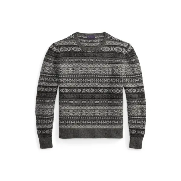 Ralph Lauren Fair Isle Cashmere-blend Sweater