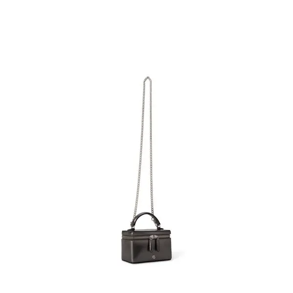 Ralph Lauren Metallic Small Hallee Crossbody Bag