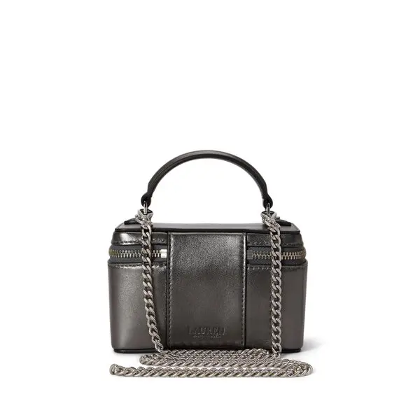 Ralph Lauren Metallic Small Hallee Crossbody Bag