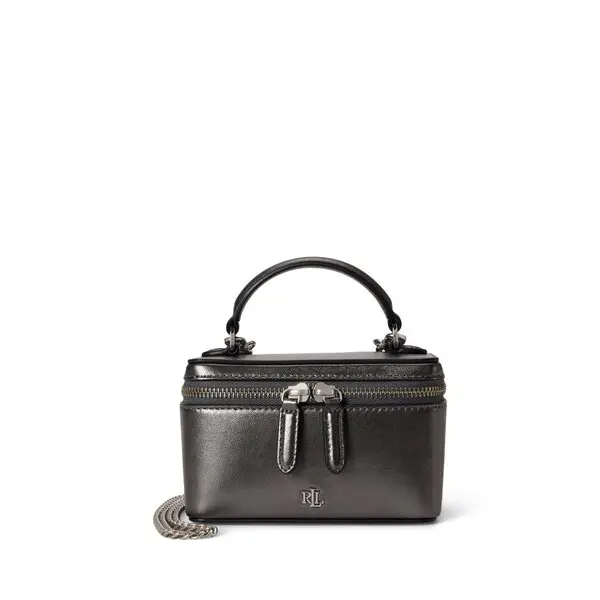 Ralph Lauren Metallic Small Hallee Crossbody Bag
