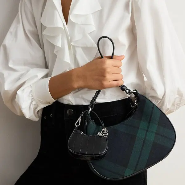 Ralph Lauren Mini Marcy Charm - Black