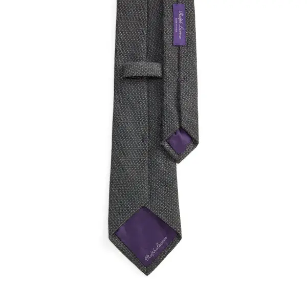 Ralph Lauren Textured Wool-silk-cashmere Tie