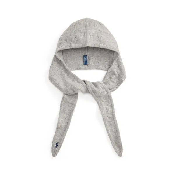 Ralph Lauren Cable-knit Wool-cashmere Wrap Snood