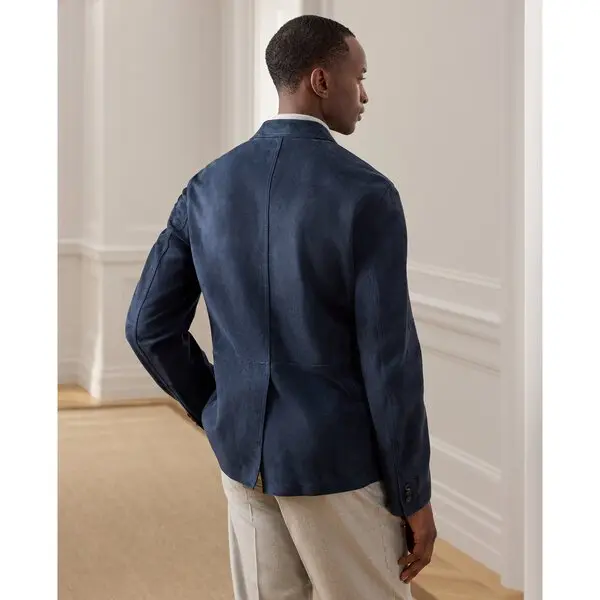 Ralph Lauren Hand-tailored Suede Sport Coat