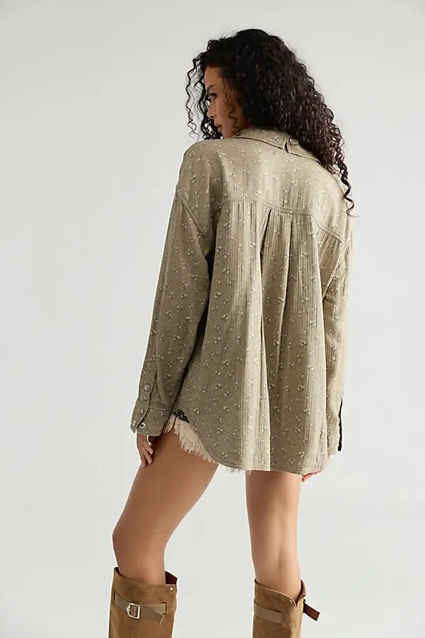 Free People We The Free Rose Garden Top