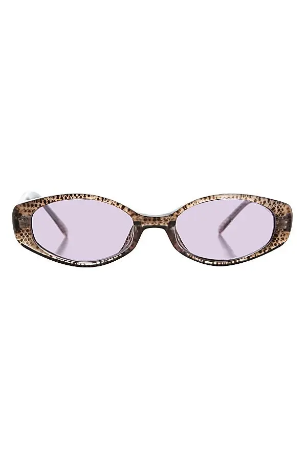 SUNGLASS MUSEUM Vintage Helena Sunglasses By - Purple