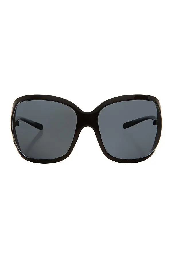 SUNGLASS MUSEUM Vintage Malia Sunglasses By - Black
