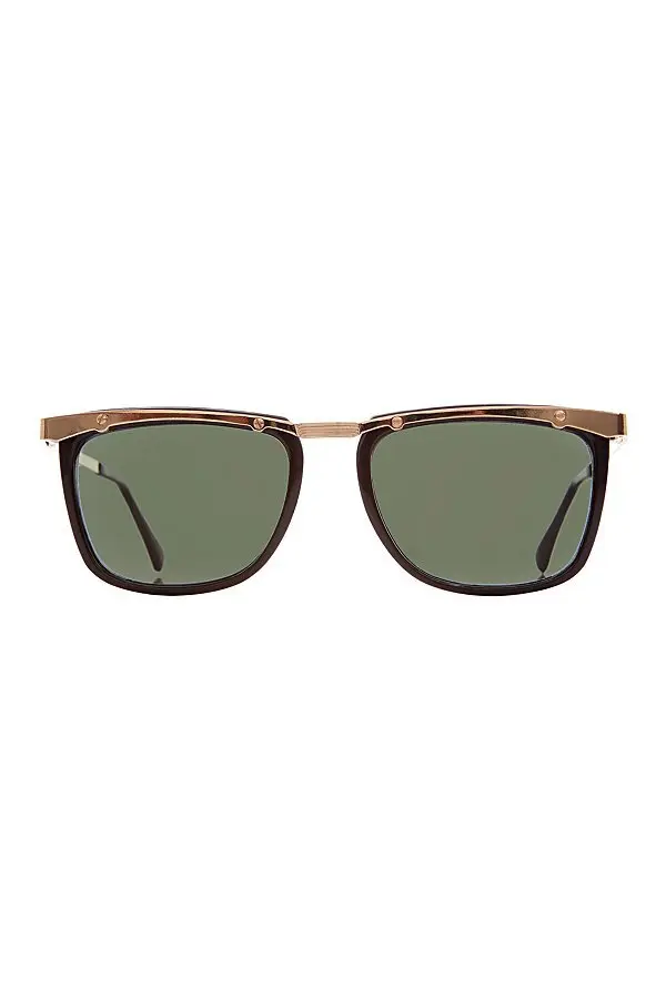 SUNGLASS MUSEUM Vintage Francois Sunglasses By - Black