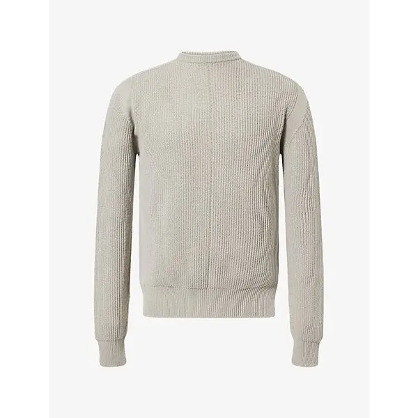 Rick Owens Fisherman Crew-neck Wool Jumper