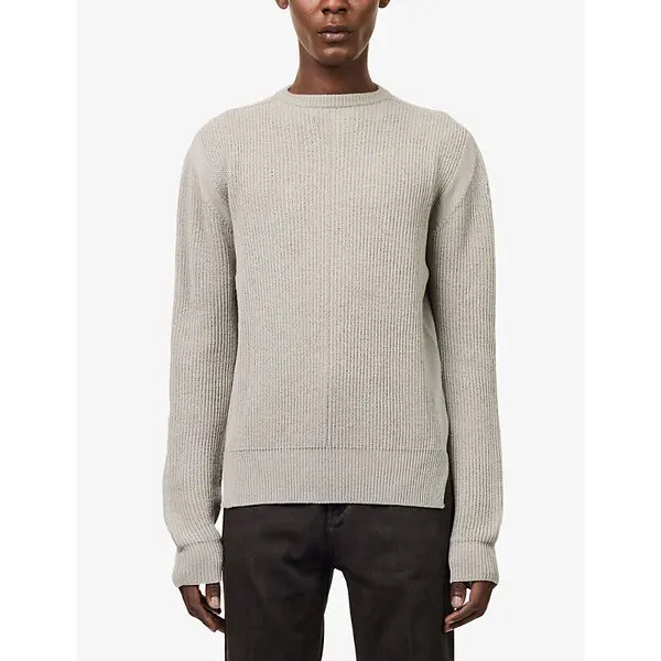 Rick Owens Fisherman Crew-neck Wool Jumper