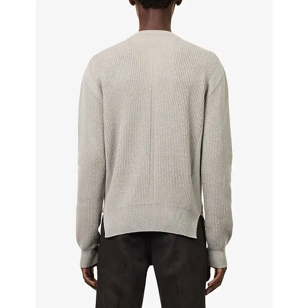 Rick Owens Fisherman Crew-neck Wool Jumper