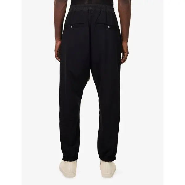 Rick Owens Tecuatl Zipped Stretch-jersey Track Pants