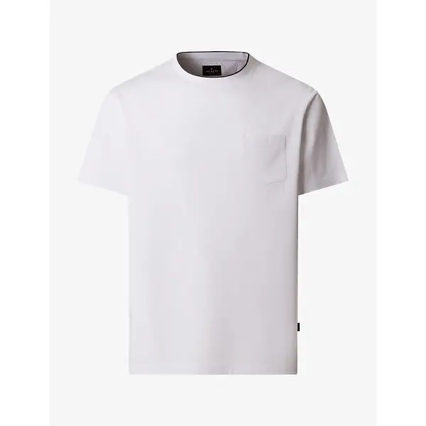 HACKETT Round-neck Short-sleeve Cotton T-shirt