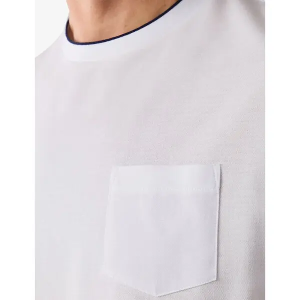 HACKETT Round-neck Short-sleeve Cotton T-shirt
