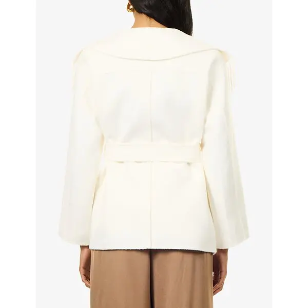 Simkhai Rowen Fringed Wool-blend Jacket