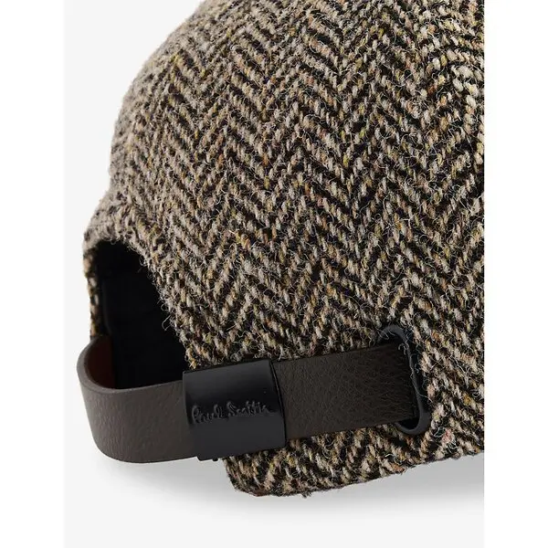Paul Smith Harris Tweed Baseball Cap
