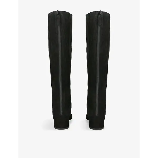 AQUAZZURA Saint Honore 35 Suede Knee-high Boots