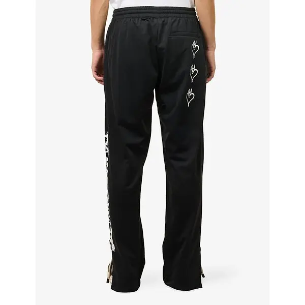 ADIDAS Y-3 Graphic-print Soft-shell Jogging Bottoms