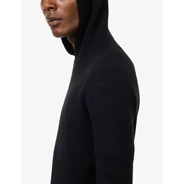 Rick Owens Relaxed-fit Hooded Cashmere-blend Jumper