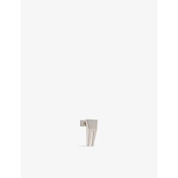 Rick Owens Mini Open Trunk Brass Single Earring